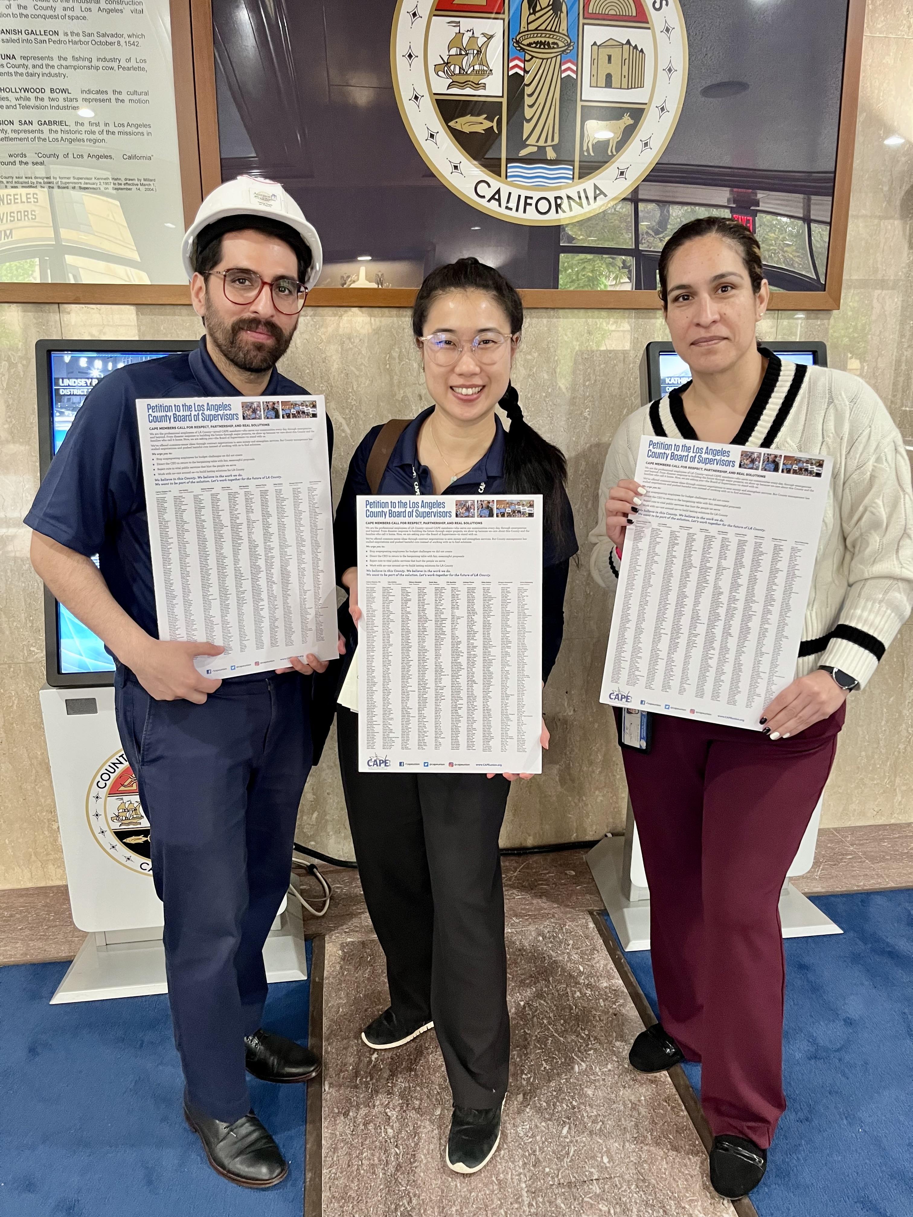 CAPE Delivers 1,000+ Member Signatures to the Board of Supervisors ...