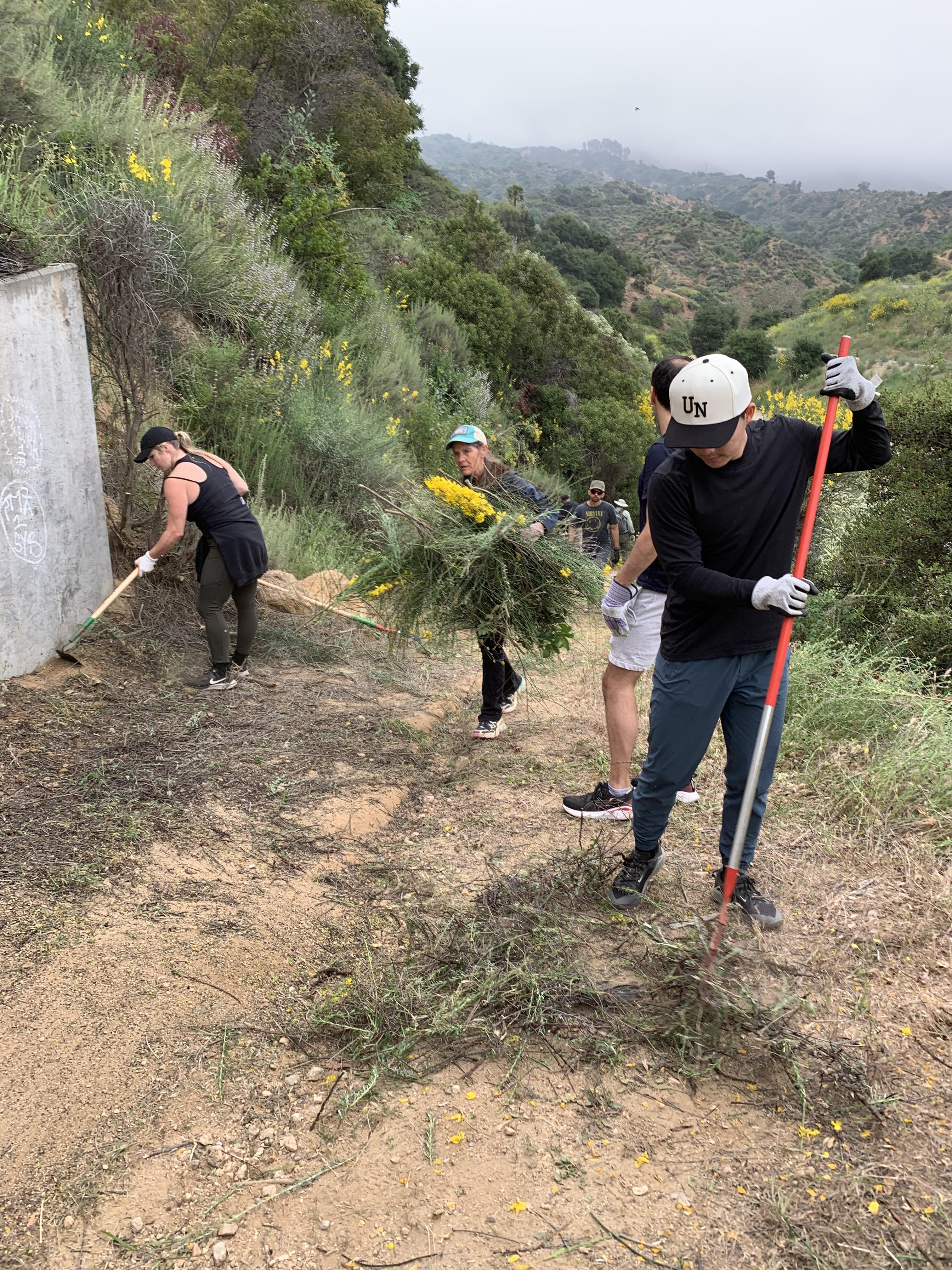 Cleaning up the Altadena Crest Trail | California Association of ...