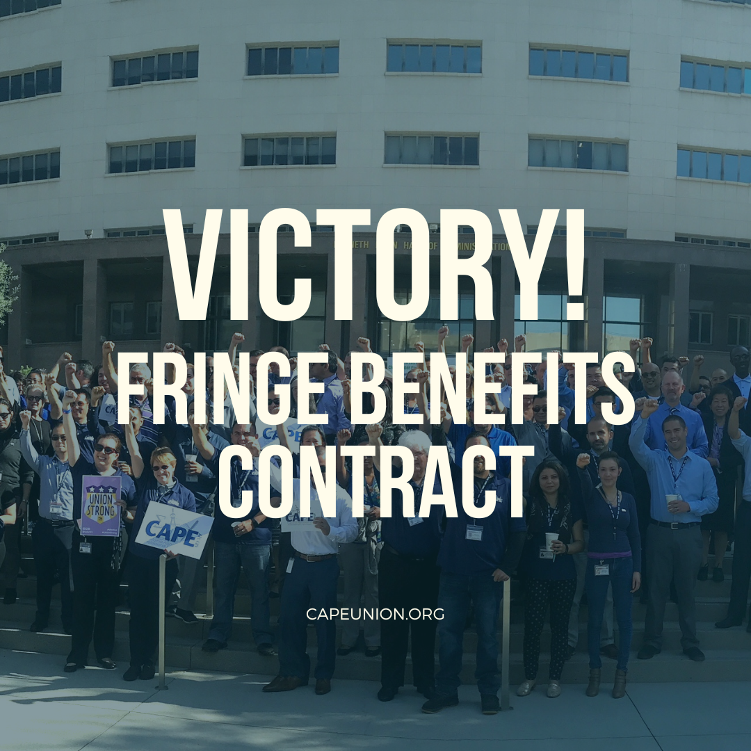 ALERT - Fringe Benefits Contract Victory! | California Association of ...